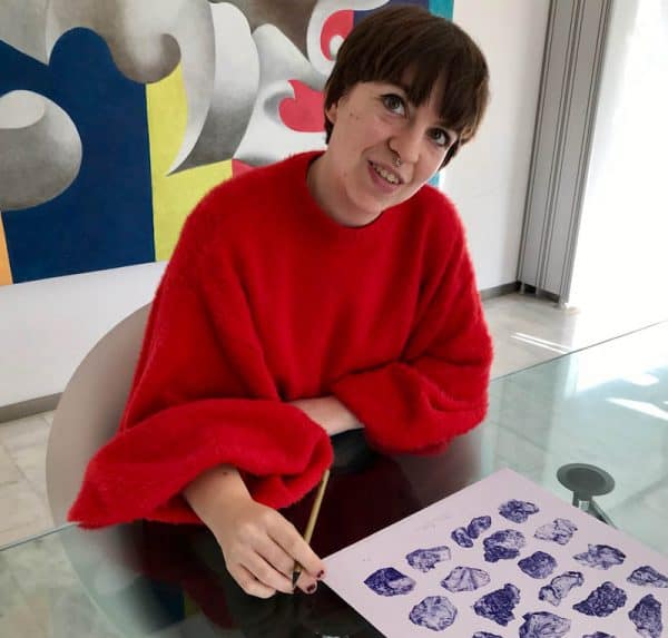 Nuria Riaza expone en Pepita Lumier "La memoria de las piedras"