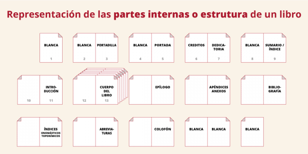 Partes de un libro. Conócelas.