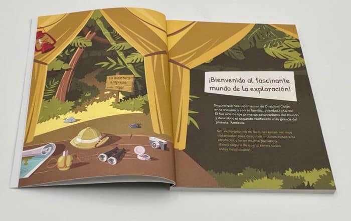 Cuaderno del pequeño explorador. Cuidando la naturaleza.