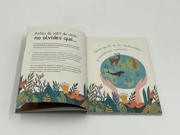 Cuaderno del pequeño explorador. Cuidando la naturaleza.