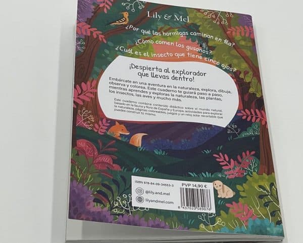 Cuaderno del pequeño explorador. Cuidando la naturaleza.